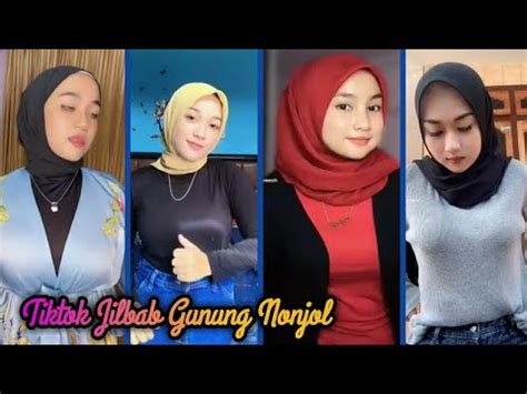 tiktok jilbab gunung nonjol cantik - YouTube