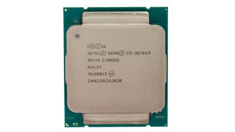 CPU Intel Xeon E5 2676 V3 2.4GHz turbo 3.2GHz, 12 nhân 24 luồng, 30MB