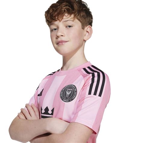 Adidas 2025 26 Inter Miami Youth Stadium Home Soccer Jersey Prosoccer