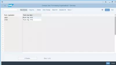 Purchasing Organization In SAP Explained Creation Assignment Tables