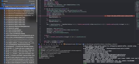 IOS Crash By Calling Cc StencilManager GetDepthStencilState On Batching Process