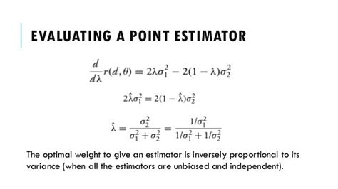 Parameter Estimation