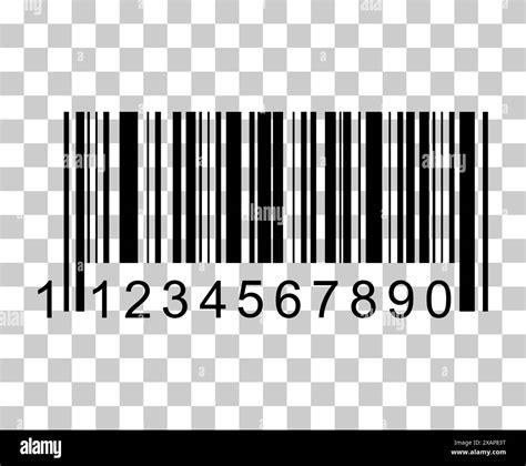 Barcode Vector Icon Bar Code For Web Flat Design Isolated Illustration Stock Vector Image
