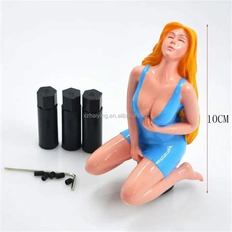 Blue Sexy Girl Gear Stick Shifter Shift Level Knob Universal For Manual Car Buy Blue Sexy Girl