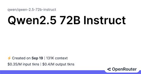 qwen2 5 72b instruct api providers stats openrouter