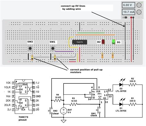 Flipflop Soft Toggle Circuit With T Flip Flop Not Working