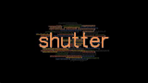 Shutter Verb Examples At Michael Siddons Blog