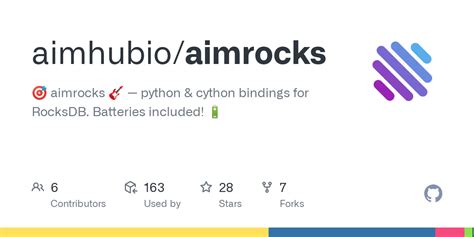 GitHub Aimhubio Aimrocks Aimrocks Python Cython Bindings For RocksDB Batteries