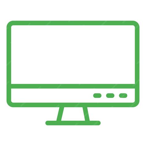 Premium Vector Lcd Vector Icon Design Illustration