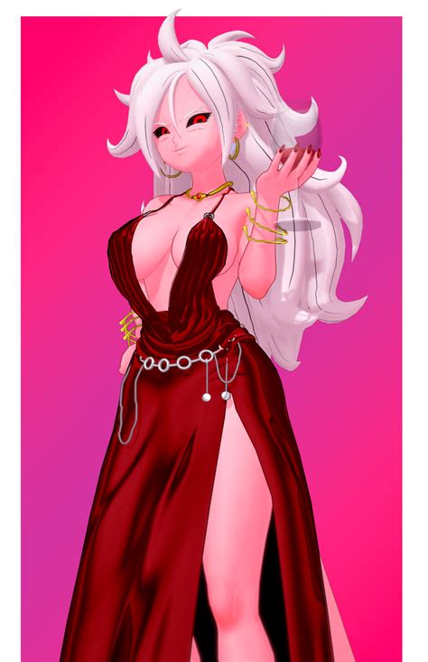 Rule 34 Android 21 Android 21 Evil Big Breasts Blue Eyes Brown Hair Brunette Hair Dragon