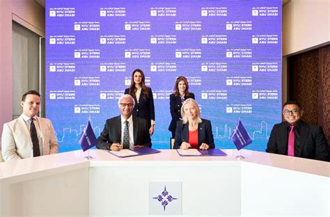Nyu Stern School Of Business Partners With Nyu Abu Dhabi To Launch One Year Full Time Mba