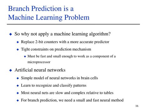 ppt neural methods for dynamic branch prediction powerpoint
