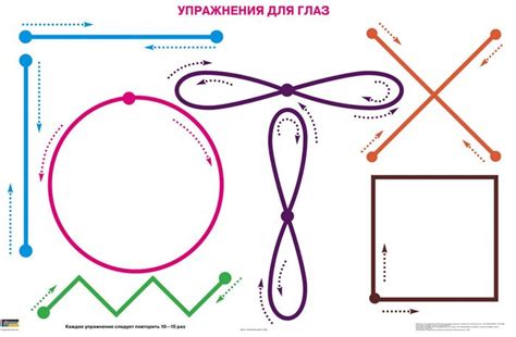 Гимнастика для глаз для дошкольников в картинках