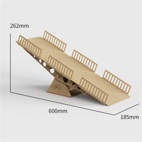 Rc Overhaul Crawler Seesaw Obstacle 124th118th G Rco Cr025