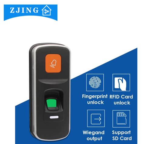 Biometric Access Control Reader Fingerprint With Management Card RFID Khz Access Control