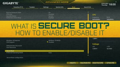 What Is Secure Boot In BIOS And How To Enable Disable It