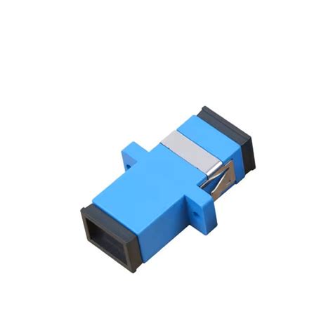 Sc Sc Simplex Singlemode Plastic Fiber Optic Adapter