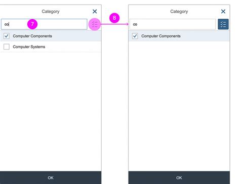 Multi Combo Box SAP Fiori Design Guidelines