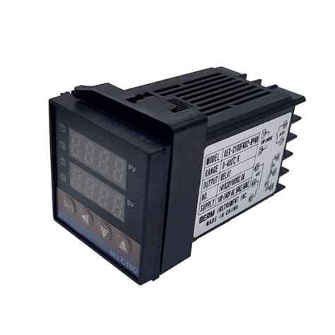 REX C PID Intelligent Temperature Controller Universal K Type REX C Thermostat SSR Relay