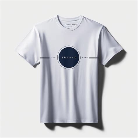옷 브랜드를 위한 T 셔츠 모 디자인 Psd 프리미엄 Ai 생성 이미지