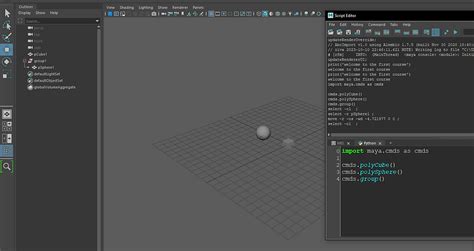 Python In Maya Render Factory Learning To Use Python In Maya