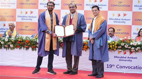 da iict 19th convocation dhirubhai ambani institute of information