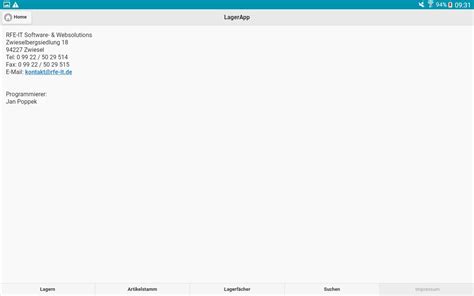 Lagerapp Storageapp Cordova Application By Freundre Codester