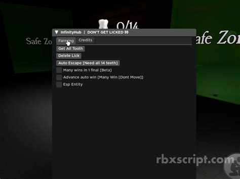 DON T GET LICKED Auto Win Esp Remove Enyme Scripts RbxScript