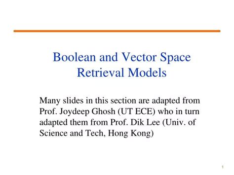 ppt effective retrieval models in information retrieval powerpoint