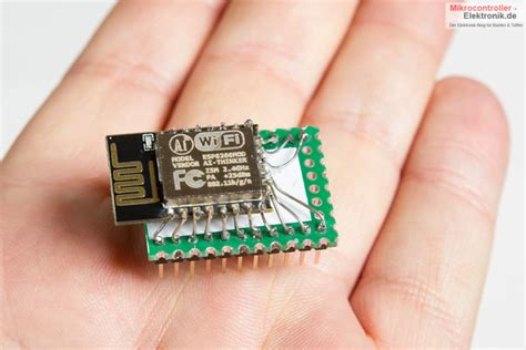 ESP12E Tutorial Und Beispielprojekte Wie ESP12E Adapter
