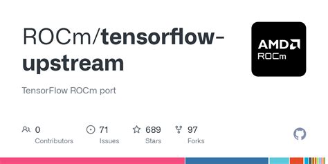 Tensorflow Upstreamrocmdocstensorflow Install Basicmd At Develop Upstream · Rocmtensorflow