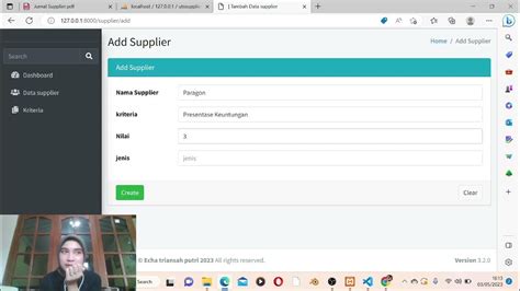 uts pemrograman web 2 menggunakan laravel 9 youtube