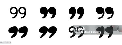 낙서 따옴표 말풍선을 위해 손으로 그린 쉼표가 설정되어 있습니다 대화를 위한 벡터 만화 아포스트로피 아이콘입니다 스케치 낙서 기호 흰색 배경에 구두점 기호 개체 그룹에 대한