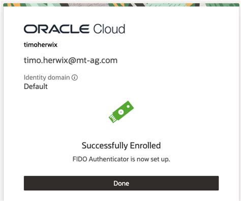 Enabling Passwordless Authentication In Apex Using Oracle Identity And