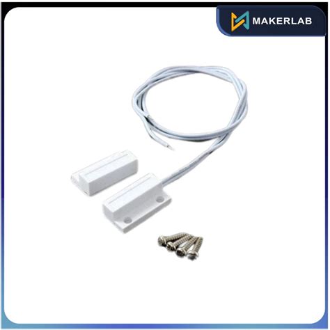 Magnetic Door Reed Switch Set With Wire Makerlab Electronics