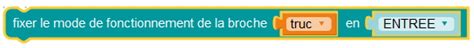 Problème Daffectation Des Pins Lors De Lutilisation Dune Variable Avec Le Bloc Mettre La