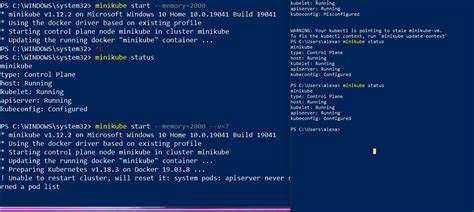 minikube stuck on preparing kubernetes win10 home wsl 2 any help