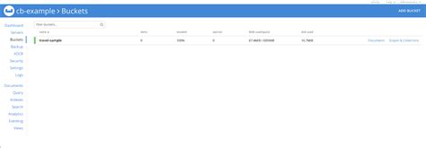 How To Guide Data Topology Save And Restore Couchbase Docs