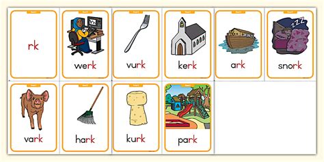 Graad 2 Klanke Flitskaarte Eindklank Rk Teacher Made