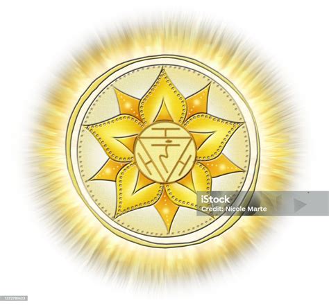 차크라 기호 태양 신경 분열 차크라 마니 푸라 힘 성격 힘 결정 나는 할 차크라에 대한 스톡 벡터 아트 및 기타 이미지 Istock