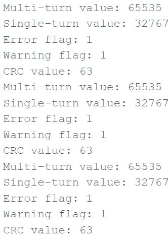 Reading Position Data From Absolute Encoder In BiSS C General Guidance Arduino Forum