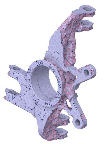 The Topological Optimization Result Uncleaned Version Download Scientific Diagram