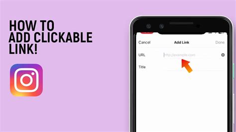 How to Add a Clickable Link on Instagram Bio [easy] - YouTube
