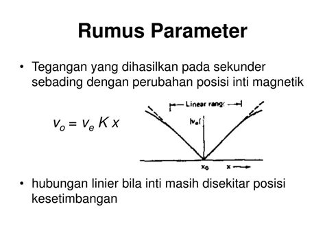 Ppt Sensor Posisi Lvdt Linear Variable Differential Transformer Powerpoint Presentation Id