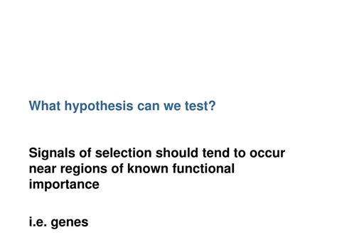 Ppt Signals Of Natural Selection In The Hapmap Project Data The International Hapmap