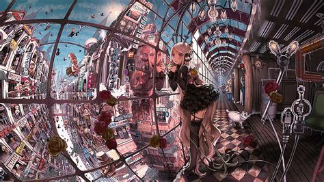 Anime Girls Spread Legs White Hd Wallpaper Wallpaperbetter