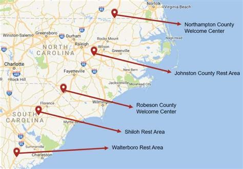 The Best I 95 Rest Stops According To I95 Big Data Streetlight Data