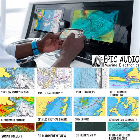 Epic Marine Audio Why Chartplotters Are Essential For Boating Epic Audio Marine Electronics