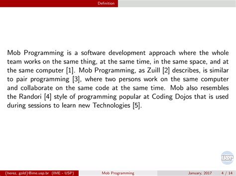 Introduction To Mob Programming Ppt