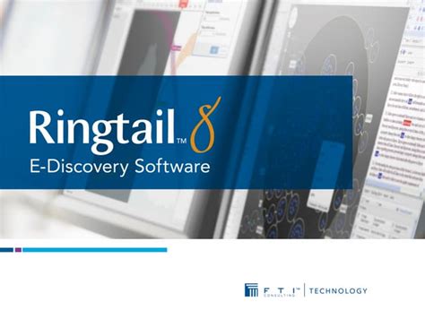 Ringtail 8 E Discovery Software By Fti Technology Pdf